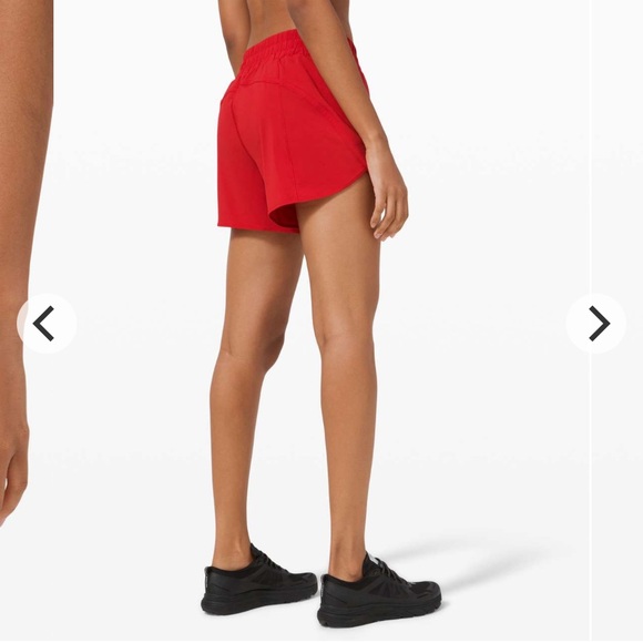 lululemon athletica | Shorts | Lululemon Track That 5 Short Dark Red Sz ...